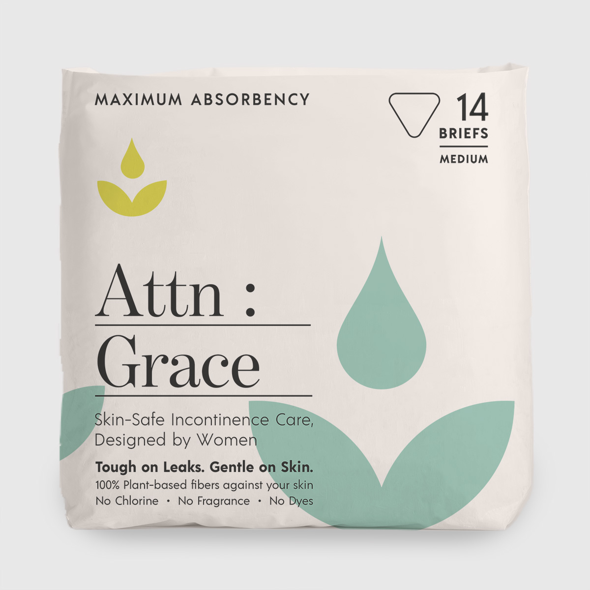 Super Absorbent Incontinence Briefs for Women — Attn:Grace